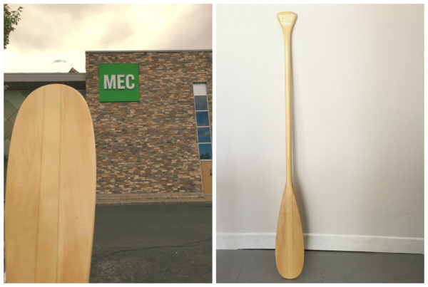 DIY nautical painted oar - DIY Montreal