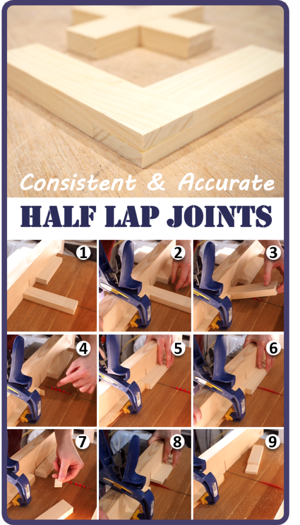 Easy Half lap Joints – DIY Montreal