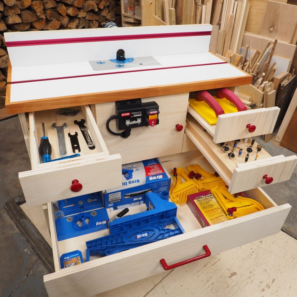 Router Cabinet Plans – DIY Montreal