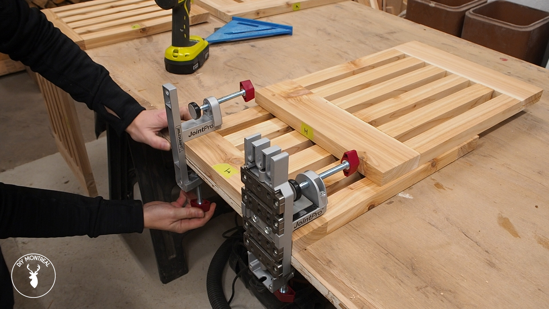 Slatted Cube End Table | DIY Montreal