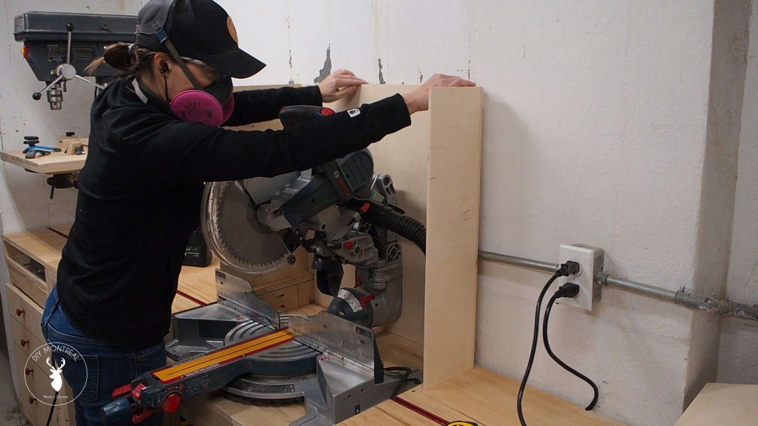 Miter Saw Dust Collection | DIY Montreal