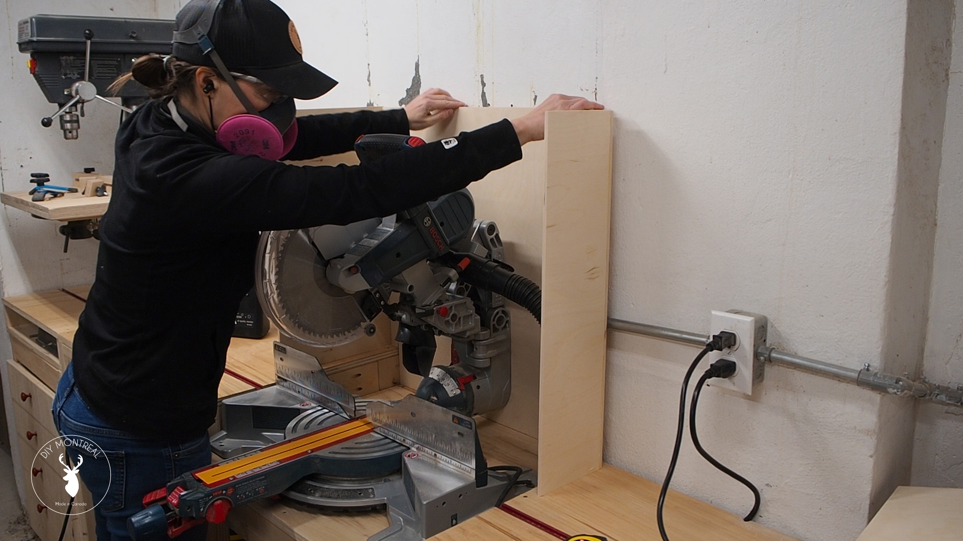 Miter Saw Dust Collection – DIY Montreal