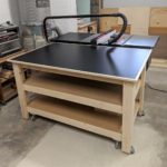 Mobile Outfeed Table / Workbench | PDF Build Plans – DIY Montreal