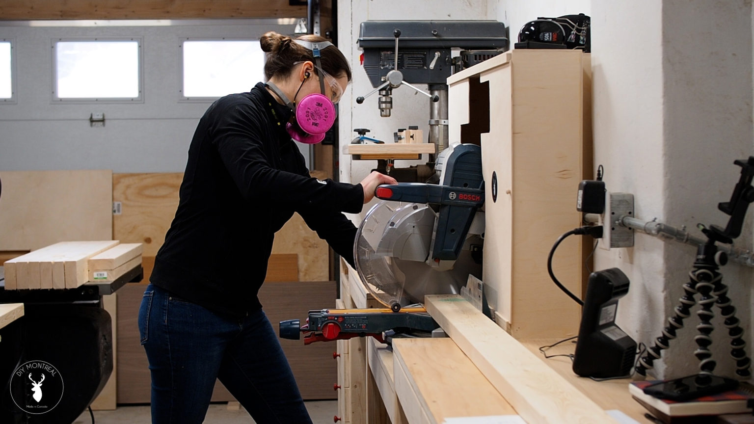 Outfeed Table / Workbench | Mobile & Leveling – DIY Montreal