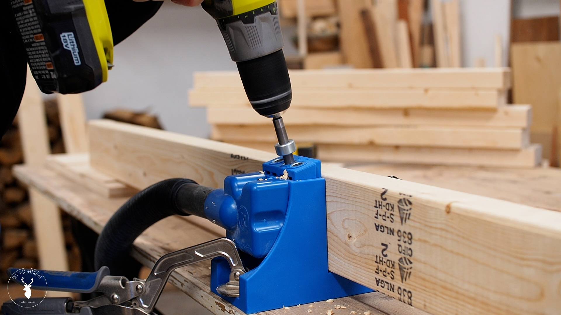 Outfeed Table / Workbench | Mobile & Leveling | DIY Montreal