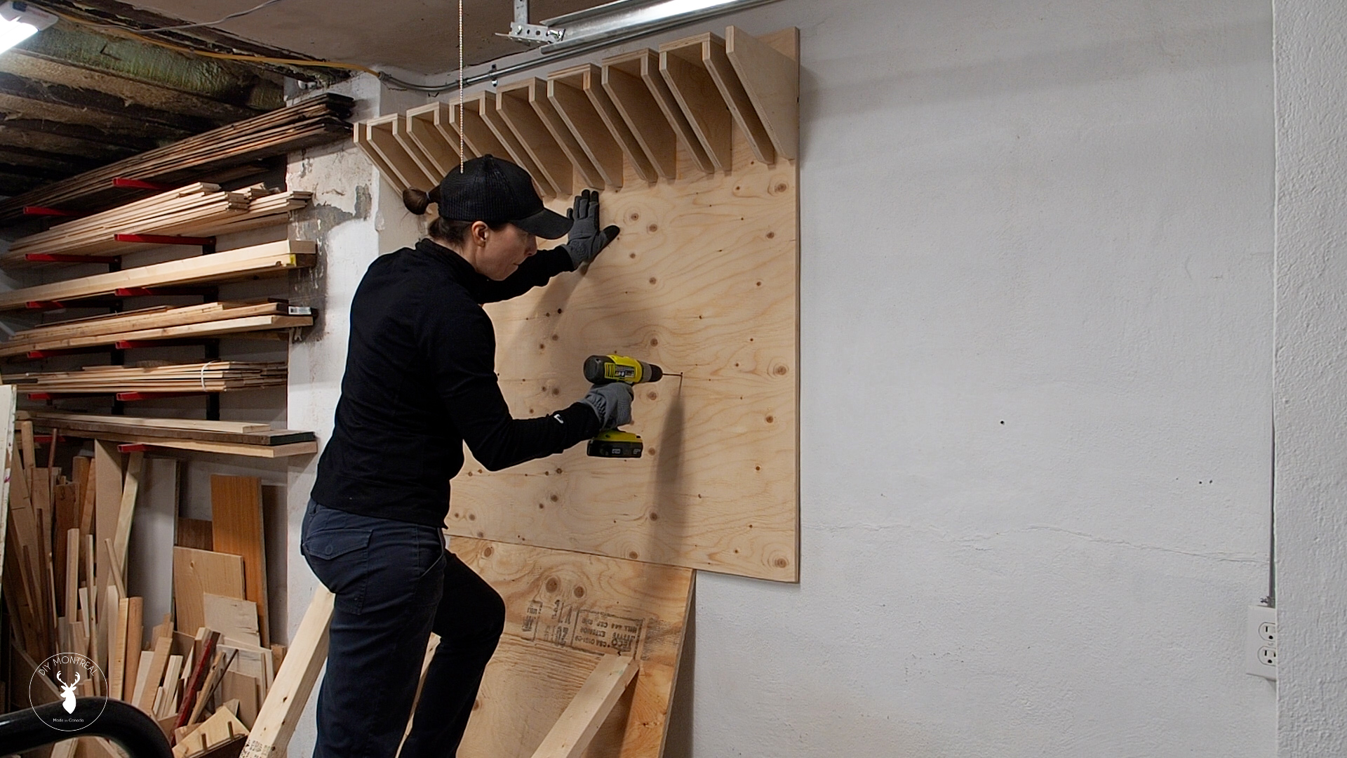 Build a Clamp Rack - DIY Montreal
