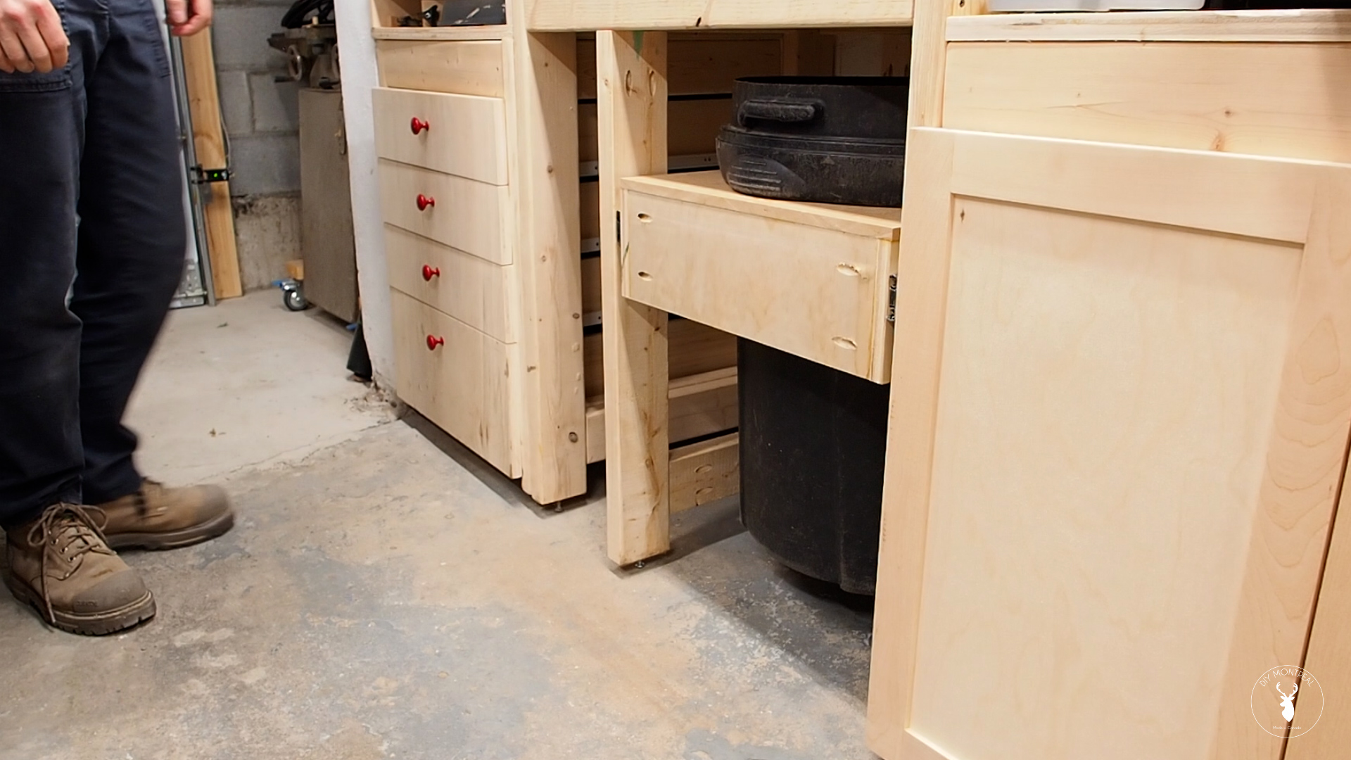 Miter Station Storage Upgrades – DIY Montreal