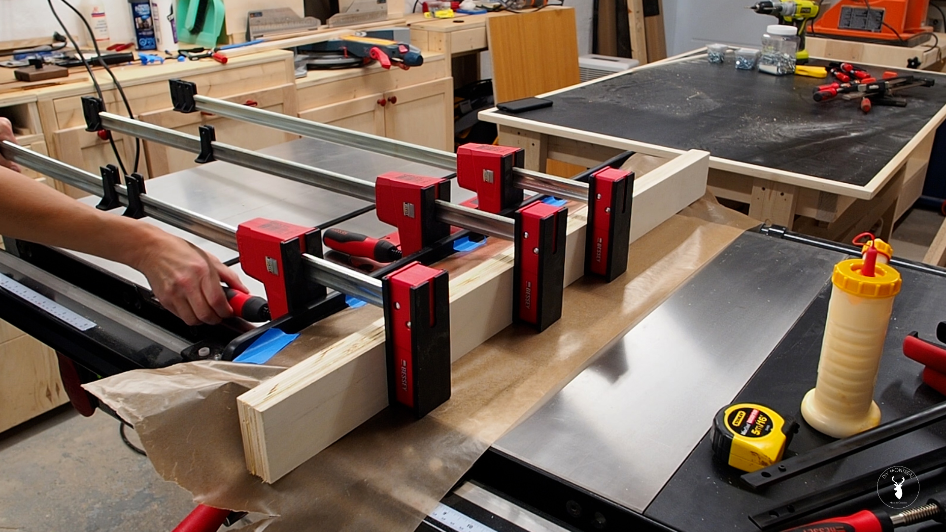 45 Degree Table Saw Sled – DIY Montreal