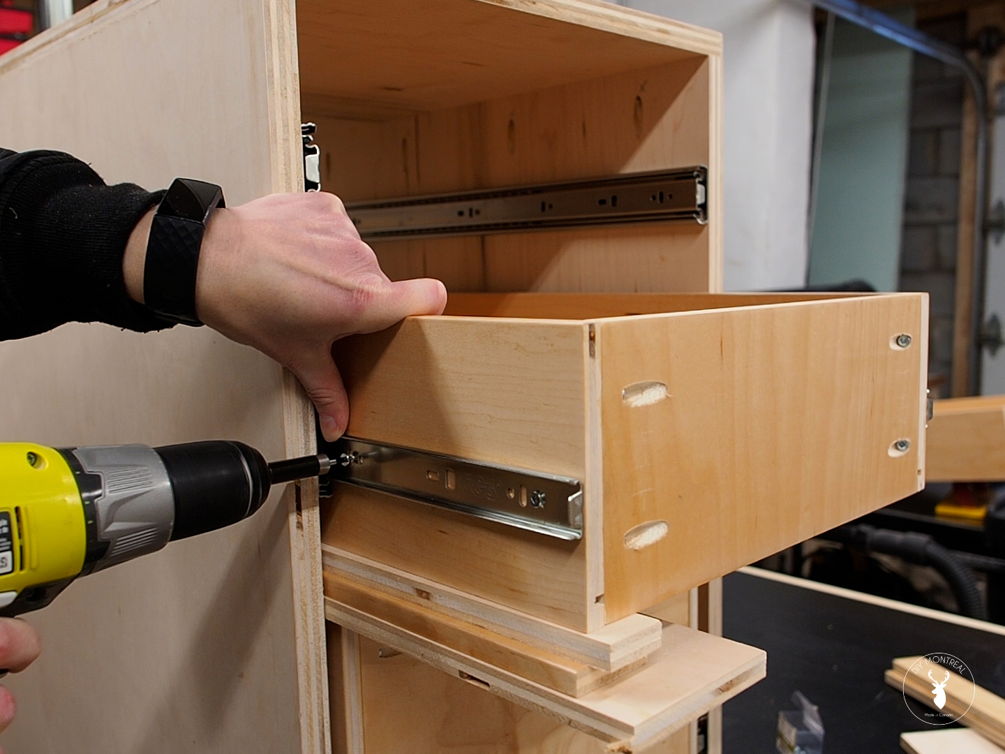 DIY Office Drawer Cabinet | DIY Montreal