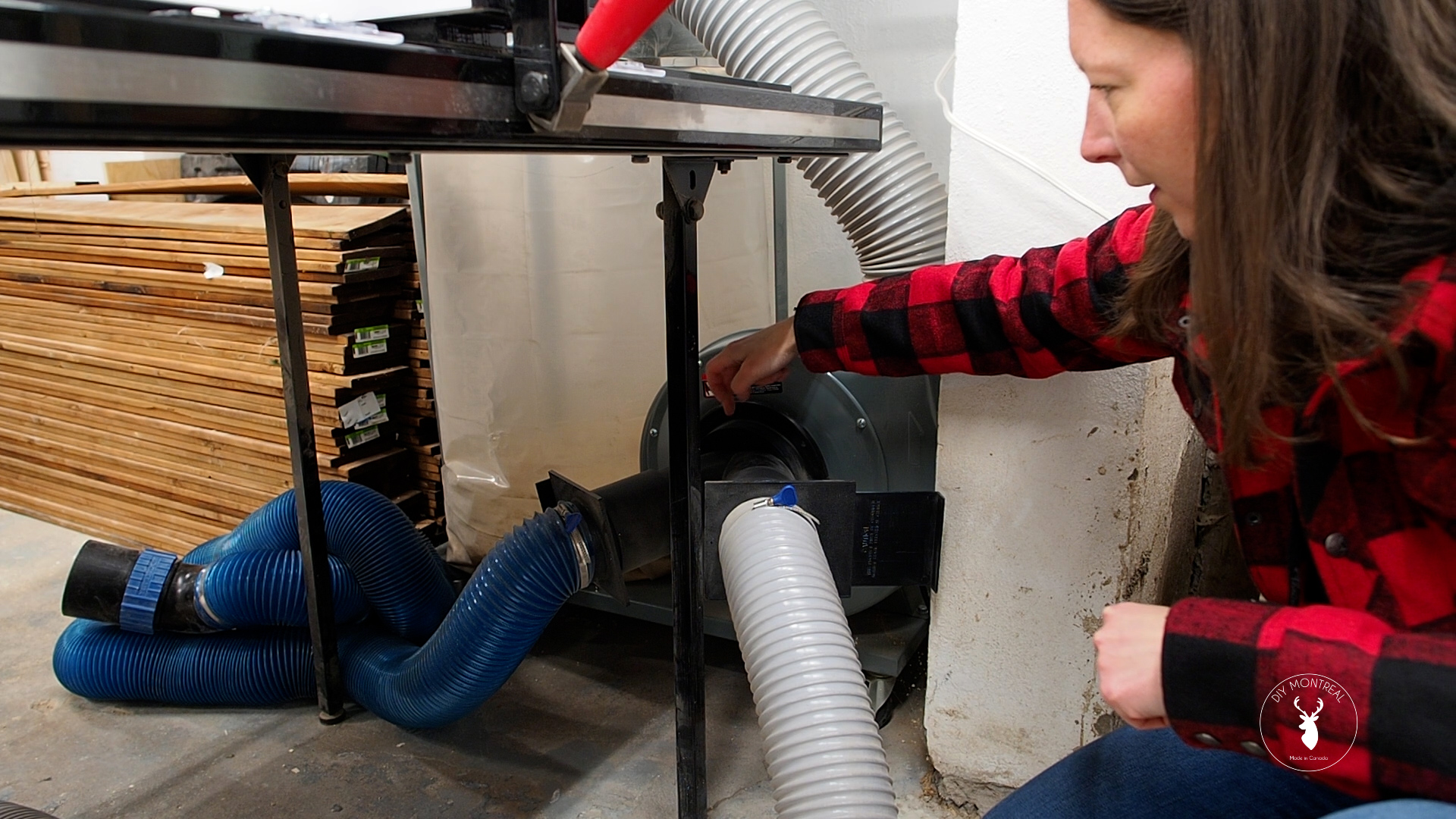 Dust Collection for Small Shop – DIY Montreal