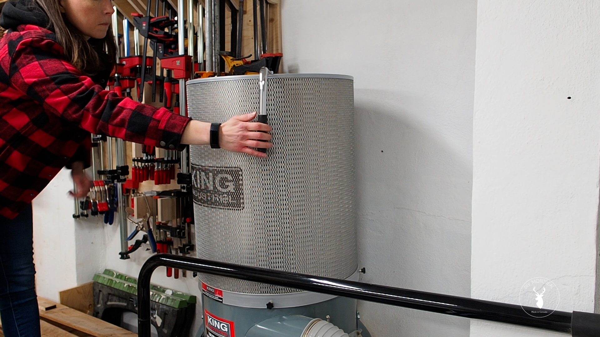 Dust Collection for Small Shop - DIY Montreal