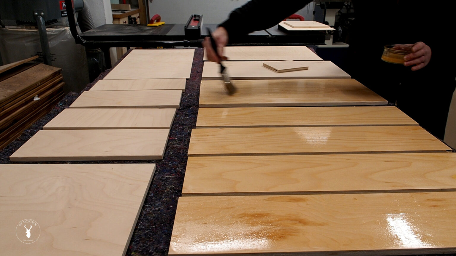 Finishing Plywood Cabinets Inside and Out | DIY Montreal