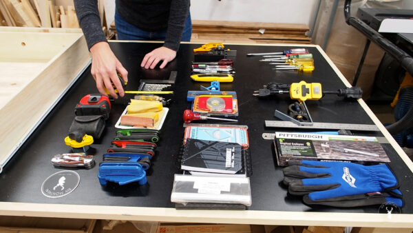 Workshop Drawer Organization | DIY Drawer Dividers with Sliding Tray ...