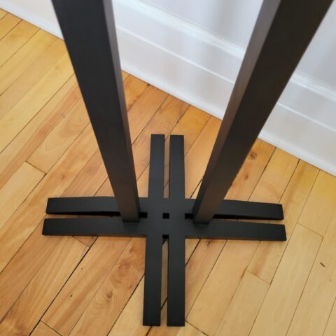 Modern Free Standing Coat Rack | PDF Build Plans – DIY Montreal