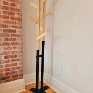 Modern Free Standing Coat Rack | PDF Build Plans – DIY Montreal