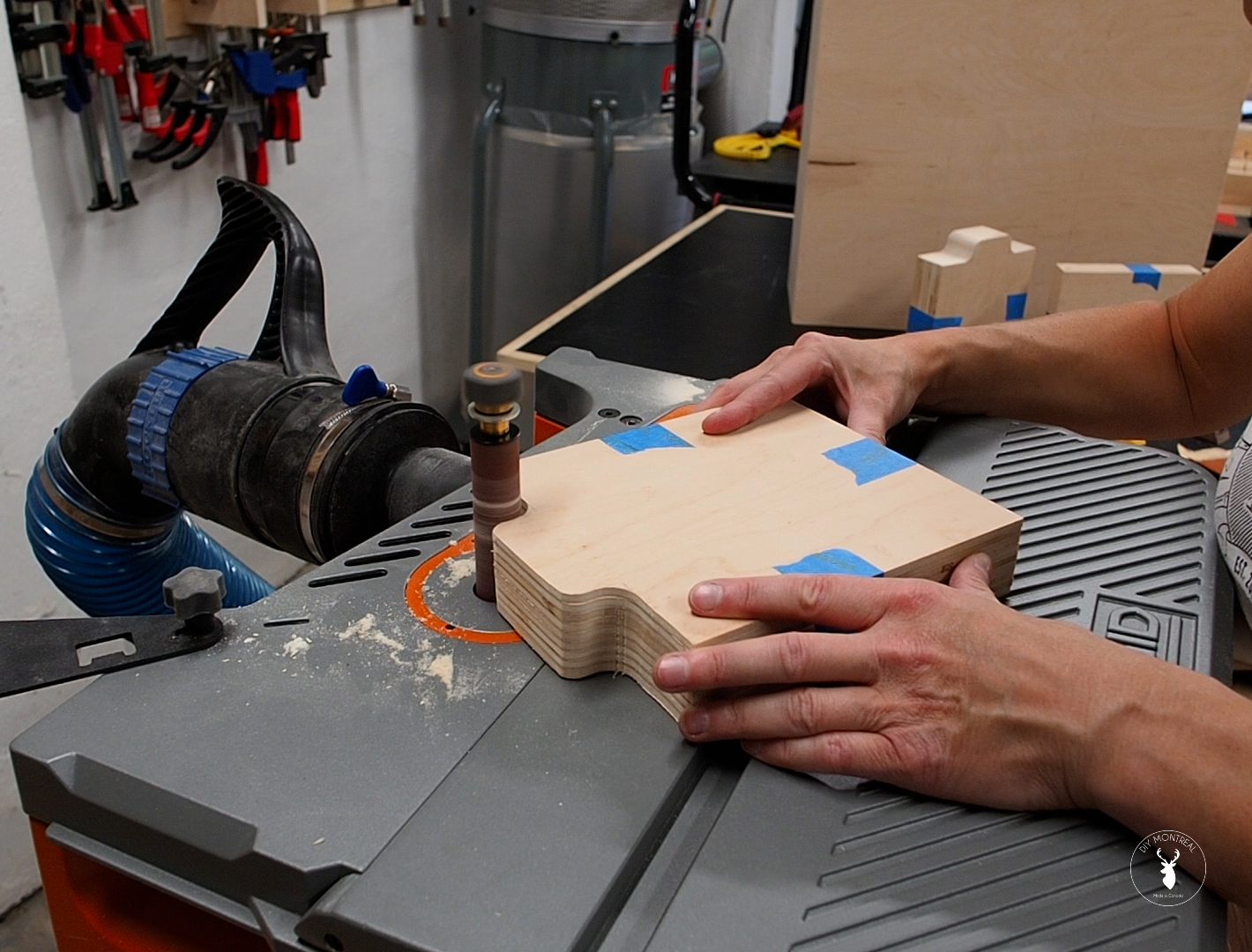 Sandpaper Organizer and Storage Cabinet | DIY Montreal