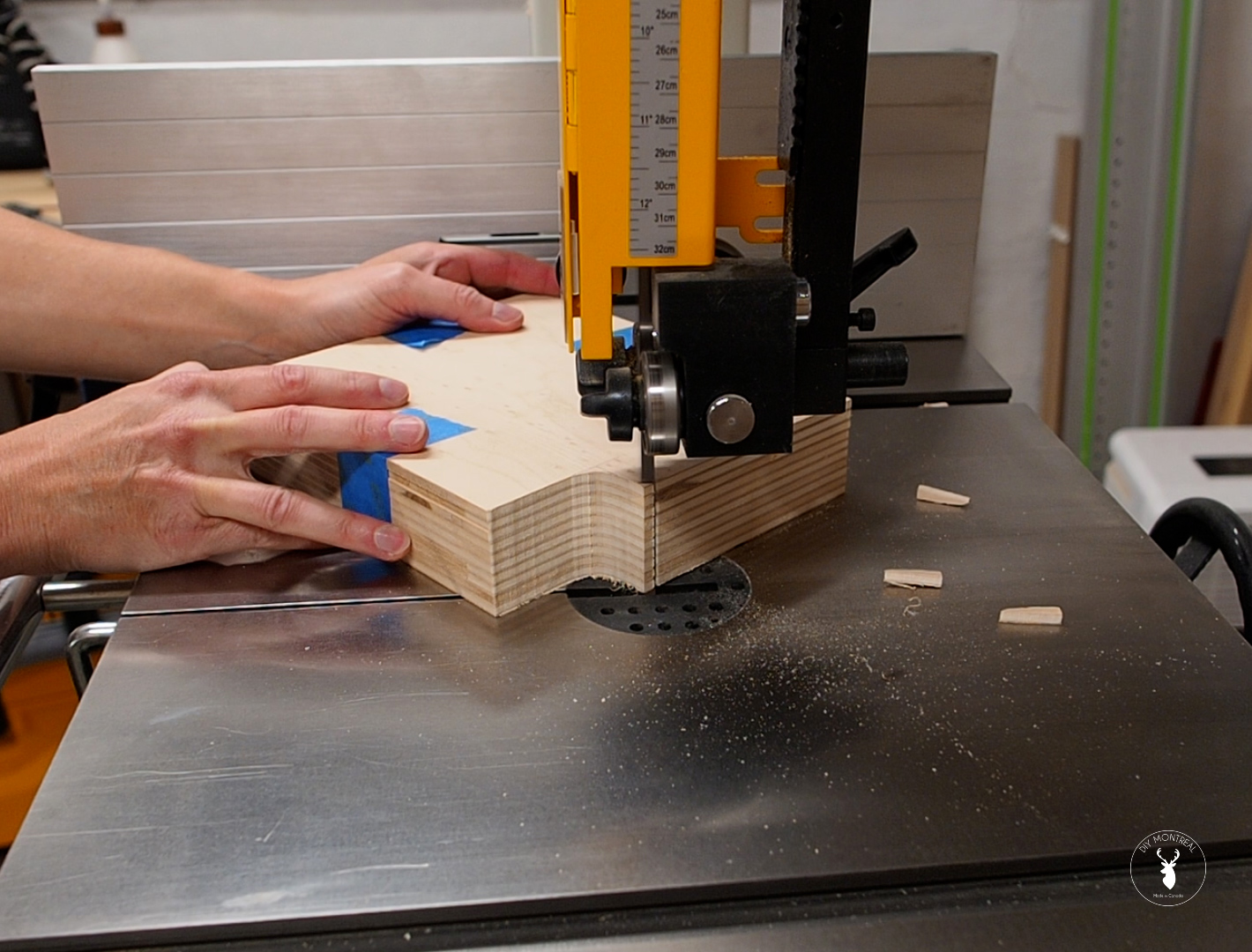 Sandpaper Organizer and Storage Cabinet - DIY Montreal