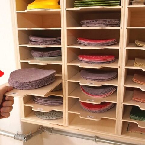 Sandpaper Storage Cabinet Plans – DIY Montreal
