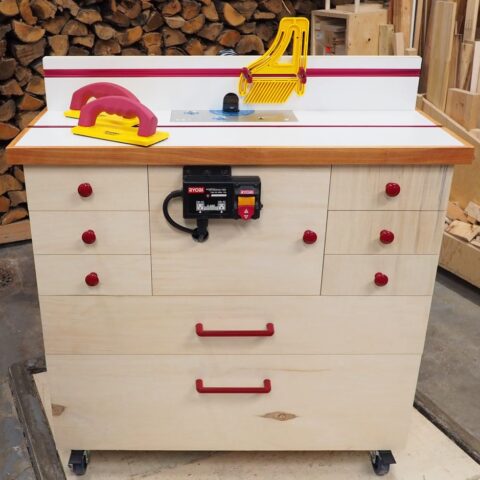 Router Table and Cabinet Build Plans – DIY Montreal