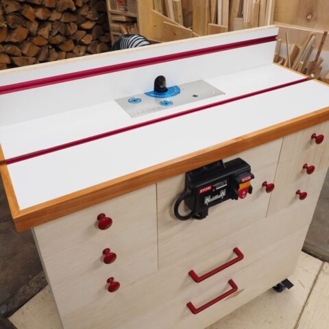 Router Table and Cabinet Build Plans | DIY Montreal