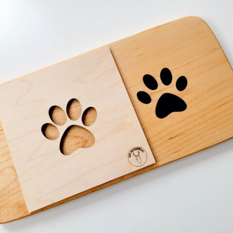 ‘Paw print’ Router Inlay Template – DIY Montreal
