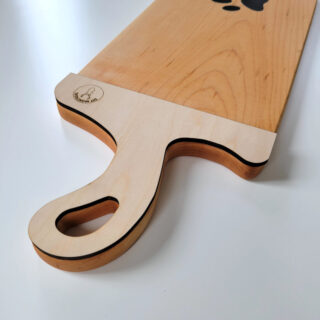 Wave Charcuterie Board Handle Router Template (small) | DIY Montreal