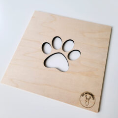 ‘Paw print’ Router Inlay Template | DIY Montreal
