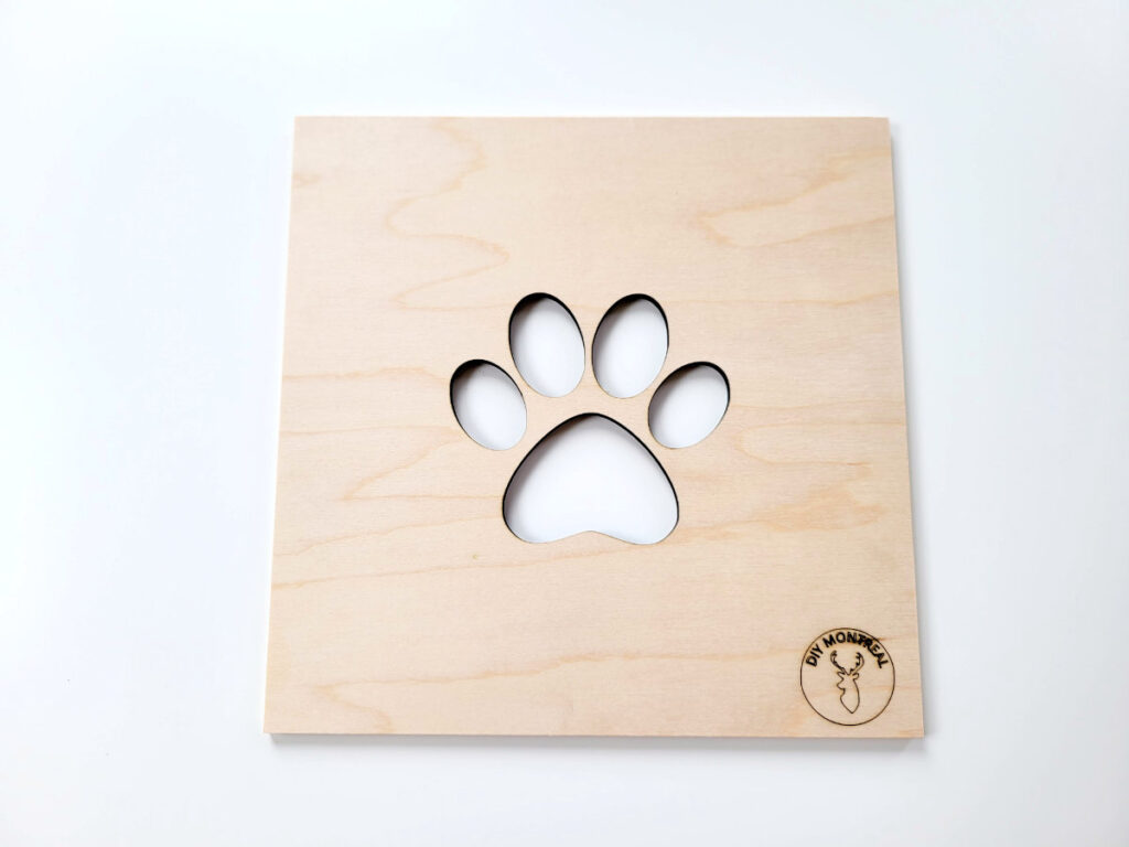 ‘Paw print’ Router Inlay Template | DIY Montreal