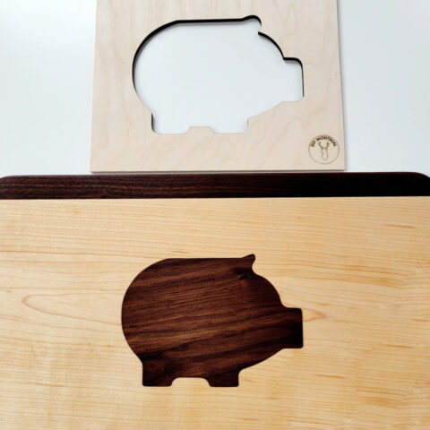 ‘Pig’ Router Inlay Template – DIY Montreal