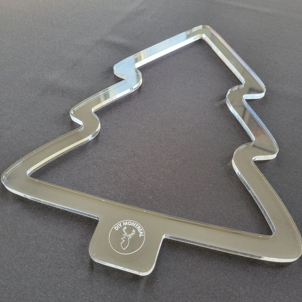 Christmas Tree Serving Tray Router Template | DIY Montreal