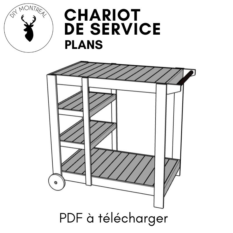Chariot de service extérieur | Plans de chariot à barbecue - Bricolage ...