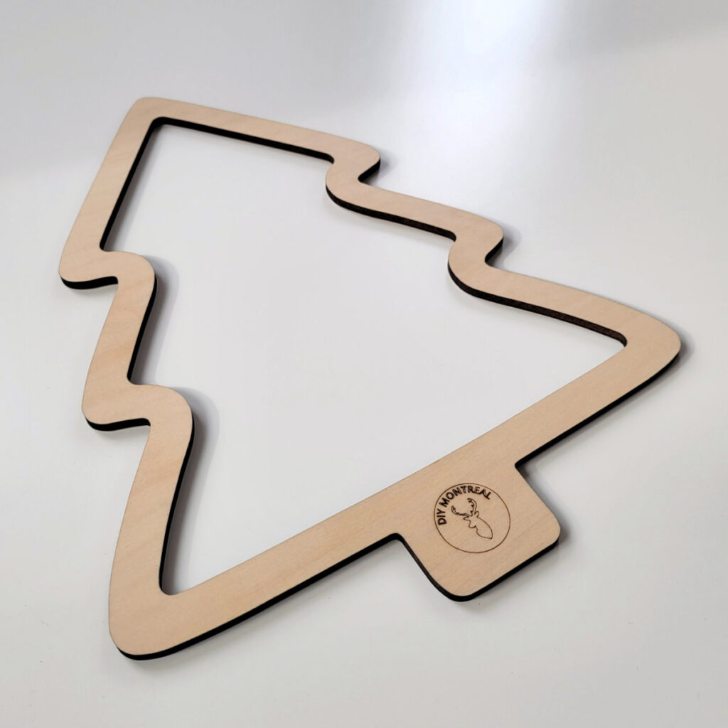 Christmas Tree Serving Tray Router Template | DIY Montreal