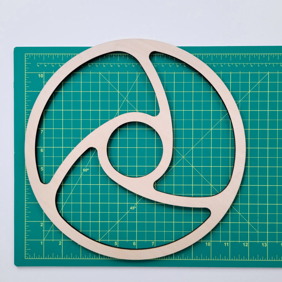 Round Swirl (3) Serving Tray Router Template – DIY Montreal