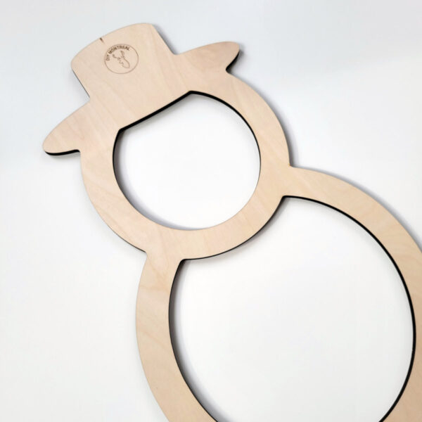 Snowman Holiday Serving Tray Router Template | DIY Montreal