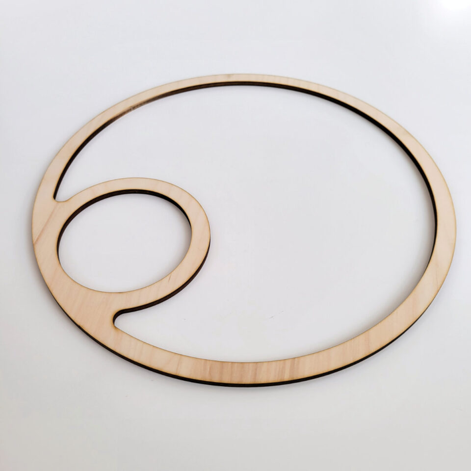 Nested Circles Serving Tray Router Template | DIY Montreal