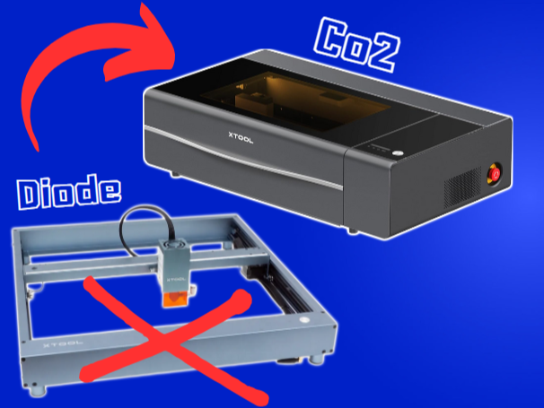 Upgrade from diode to Co2 laser | DIY Montreal