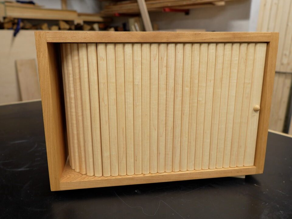 Tambour Door Cabinet – DIY Montreal