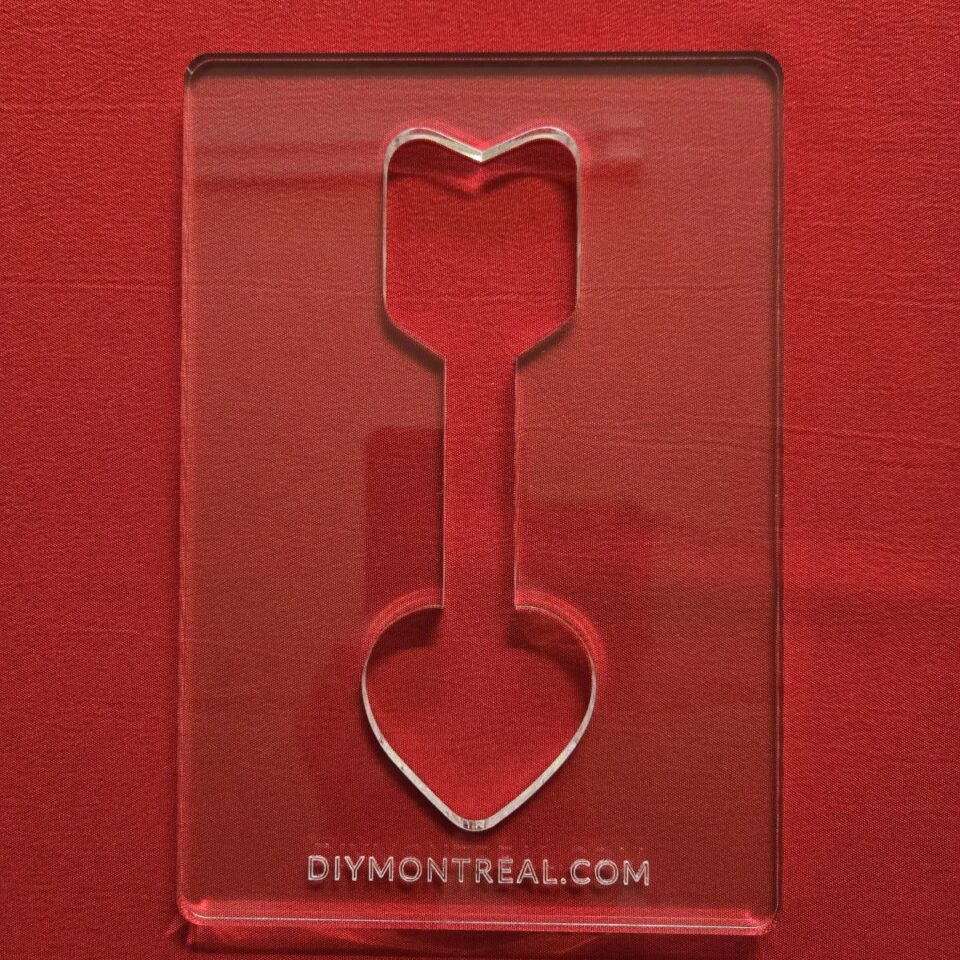 Valentine’s Day Templates | Acrylic Router Templates – DIY Montreal