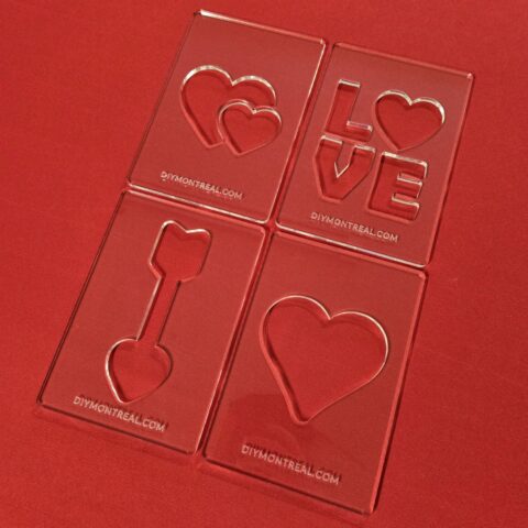 Valentine’s Day Templates | Acrylic Router Templates – DIY Montreal