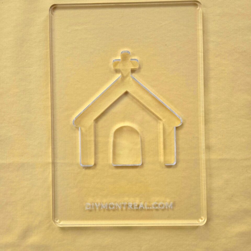 Easter Router Templates | Acrylic Templates for Holy Week | DIY Montreal