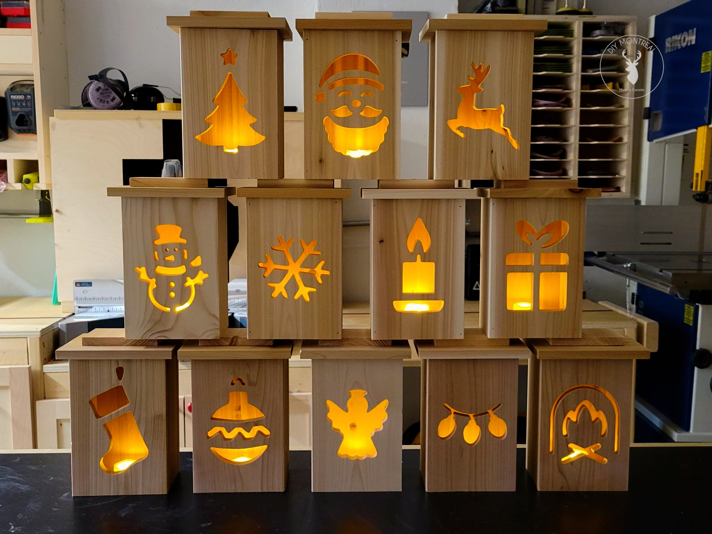 DIY Wooden Lanterns for Halloween, Christmas, Valentine’s Day & More ...
